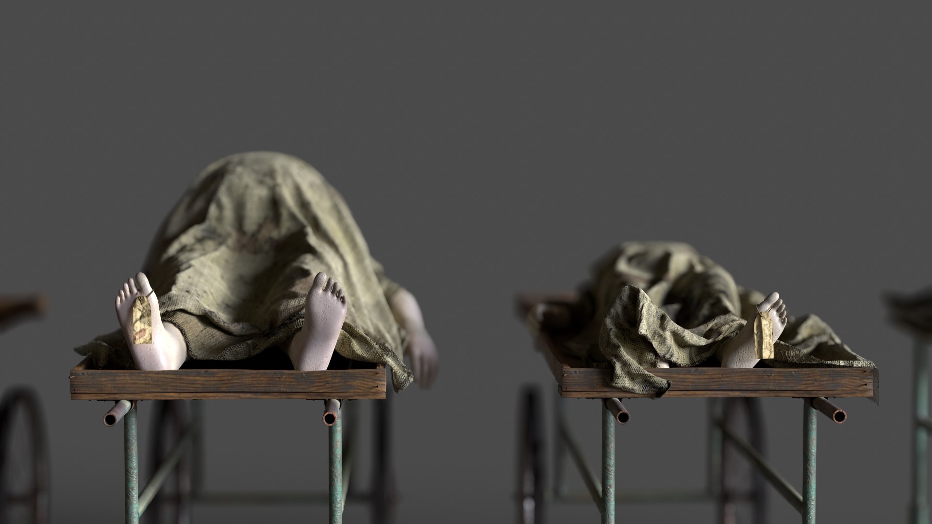 3D Stylized Dead Bodies Bundle - TurboSquid 1874003