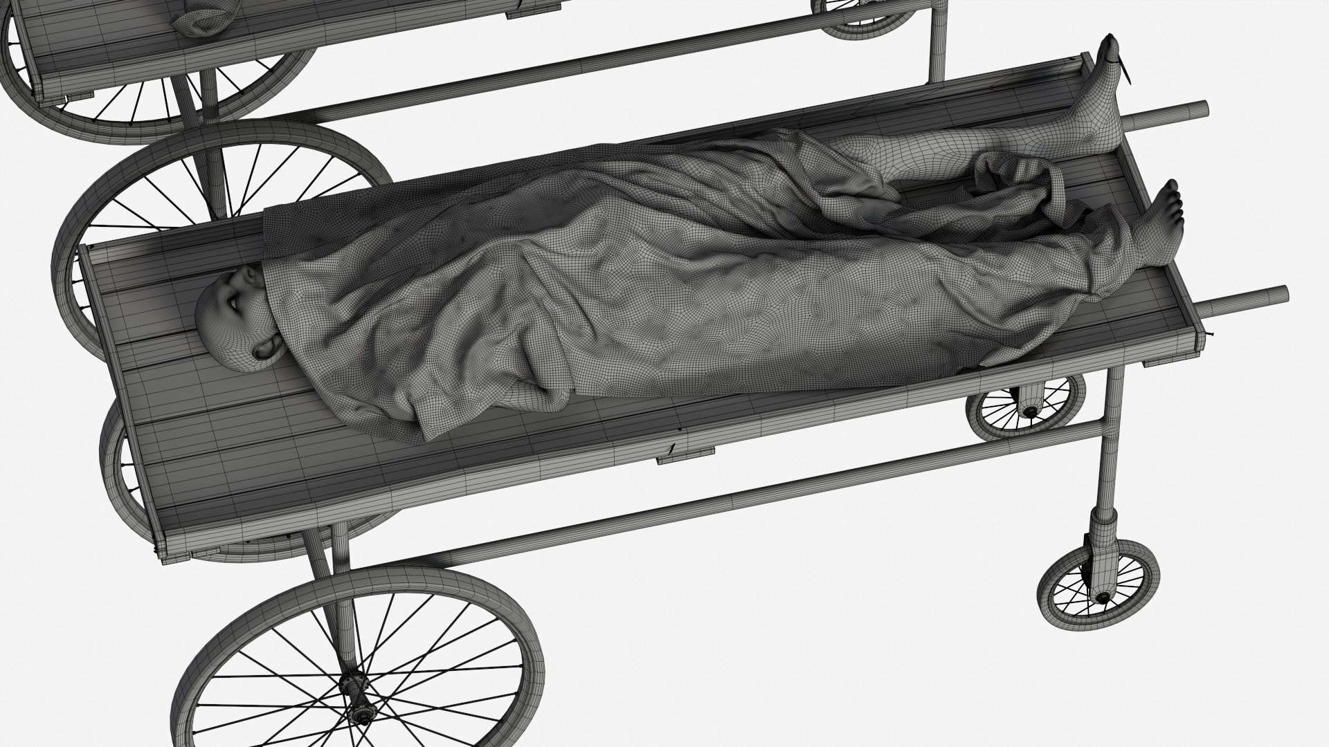 3D Stylized Dead Bodies Bundle - TurboSquid 1874003