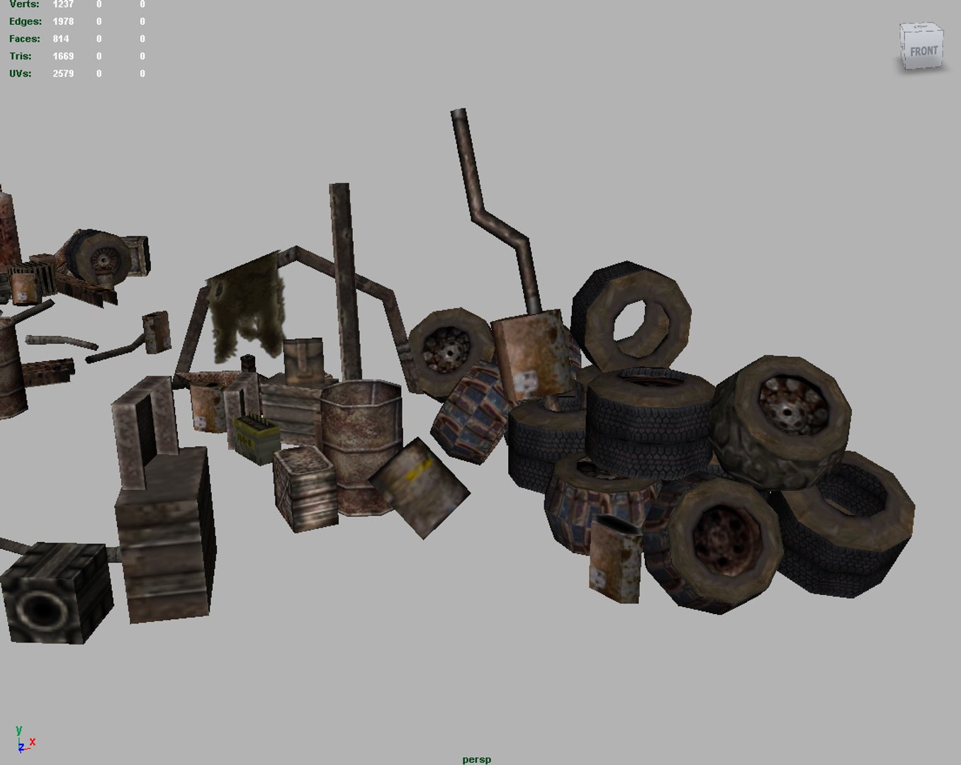 3d Post Apocalyptic Junk