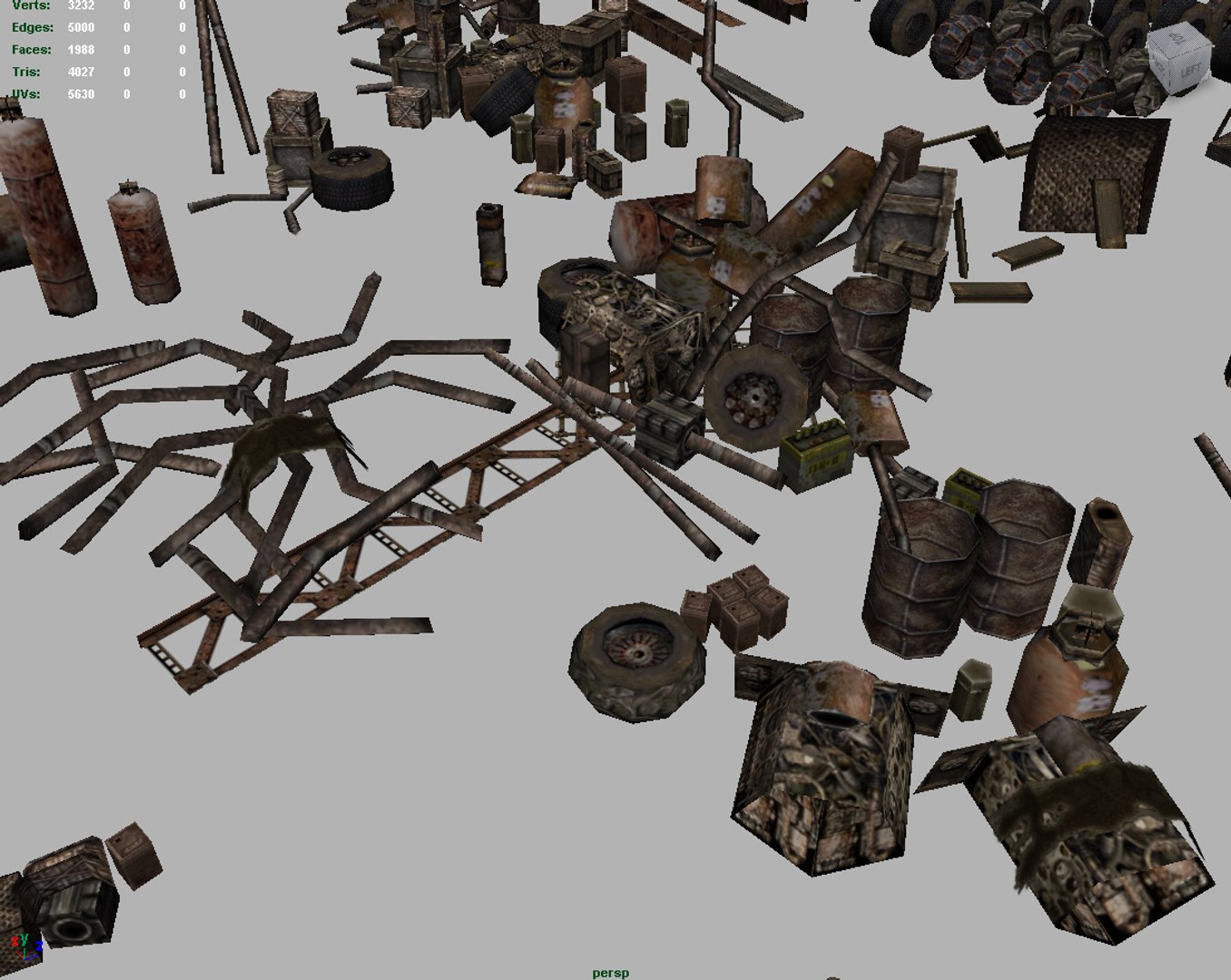 3d Post Apocalyptic Junk