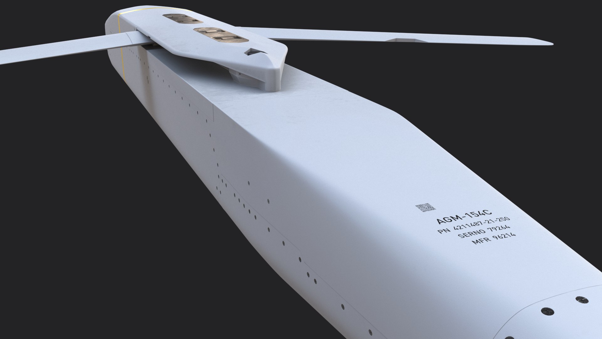 Agm-154 Jsow Bomb 3D Model - TurboSquid 1514991