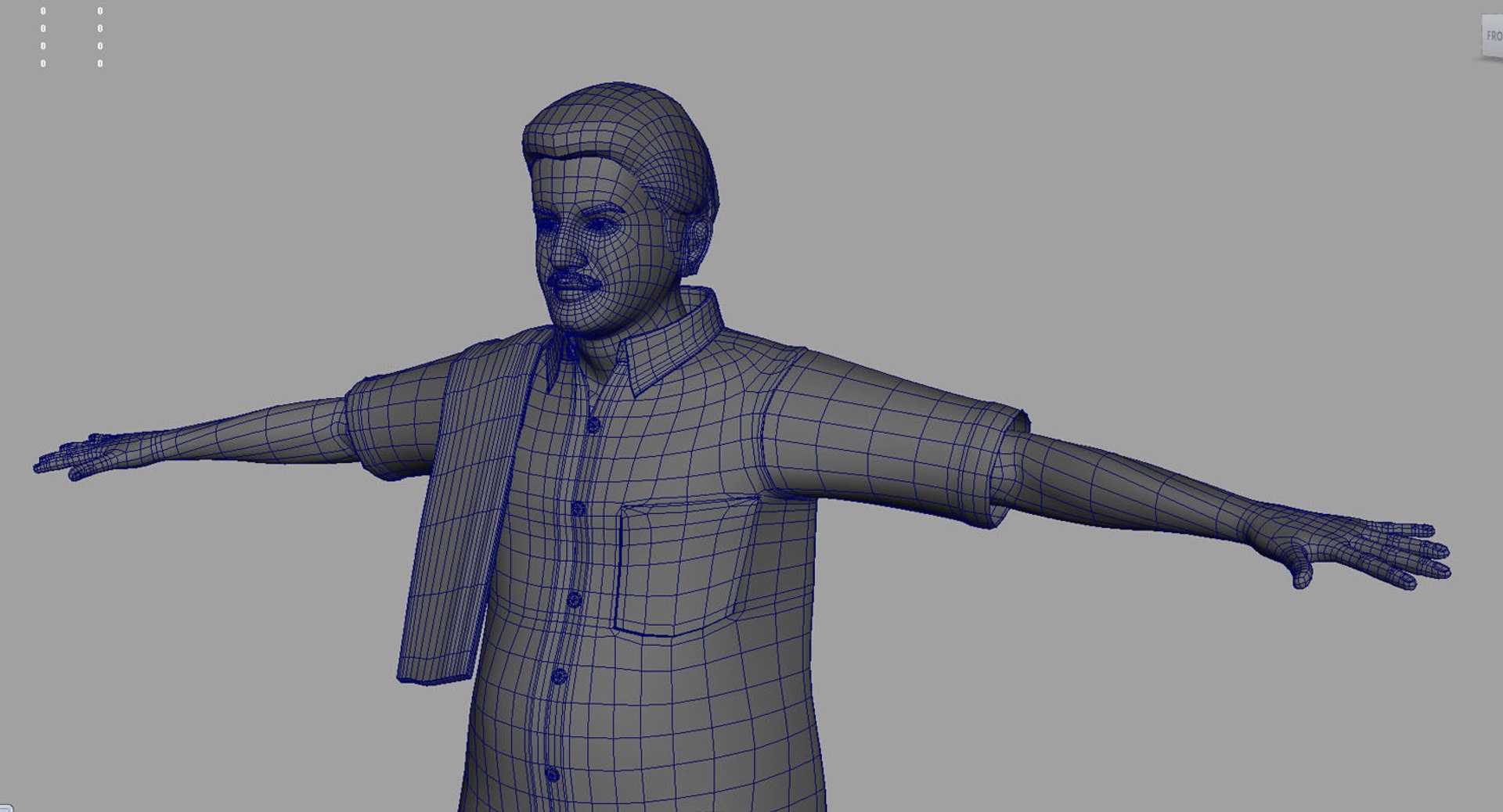 Traditional Dress Man Final 3D Model - TurboSquid 1536952