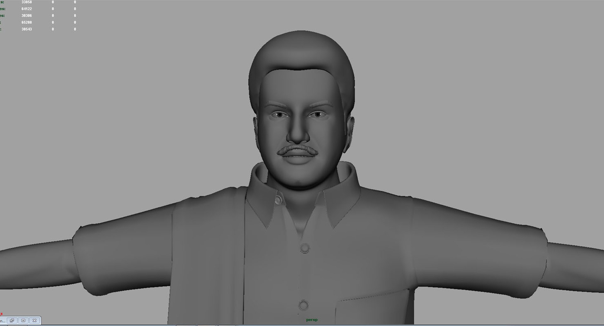 Traditional Dress Man Final 3D Model - TurboSquid 1536952