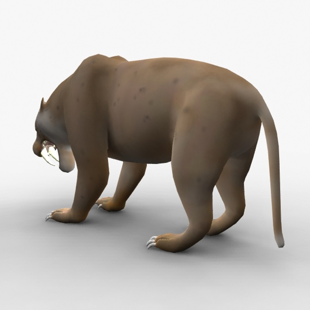 Chalicotherium Animals 3d Ma