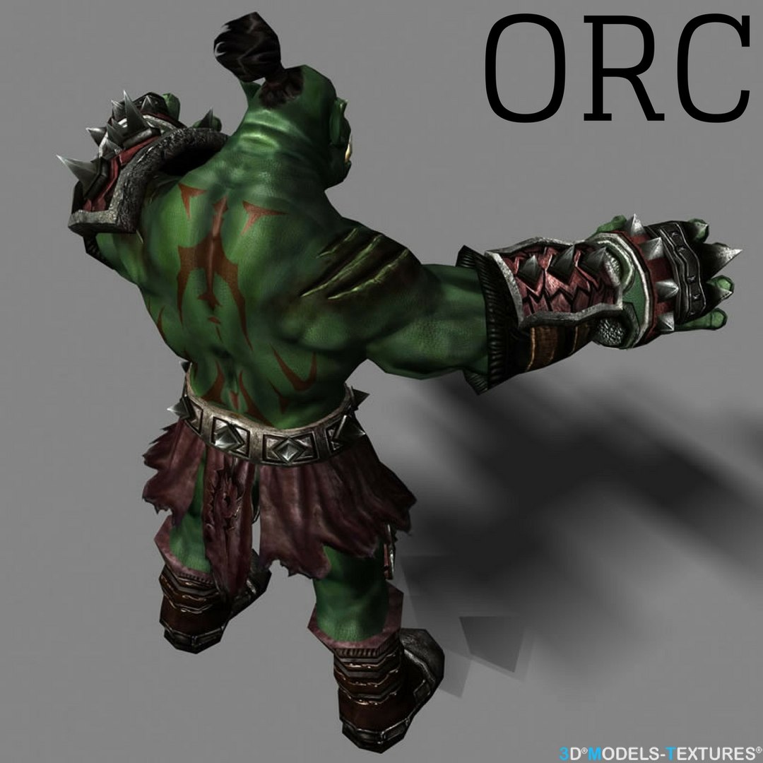 3D Orc - TurboSquid 1213378