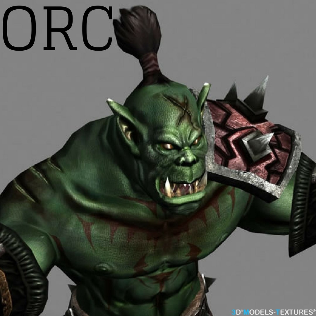 3D Orc - TurboSquid 1213378