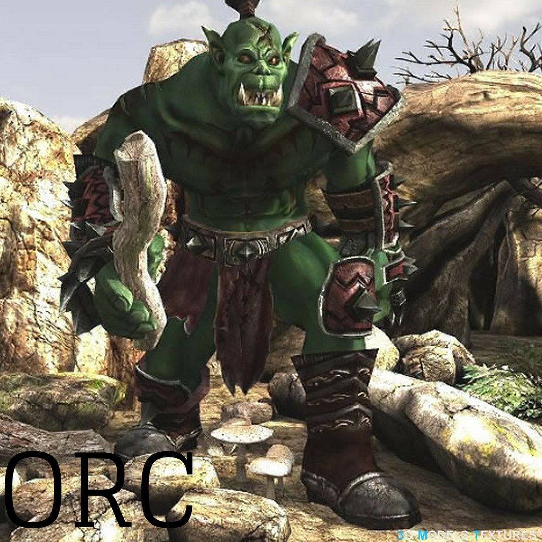 3D Orc - TurboSquid 1213378