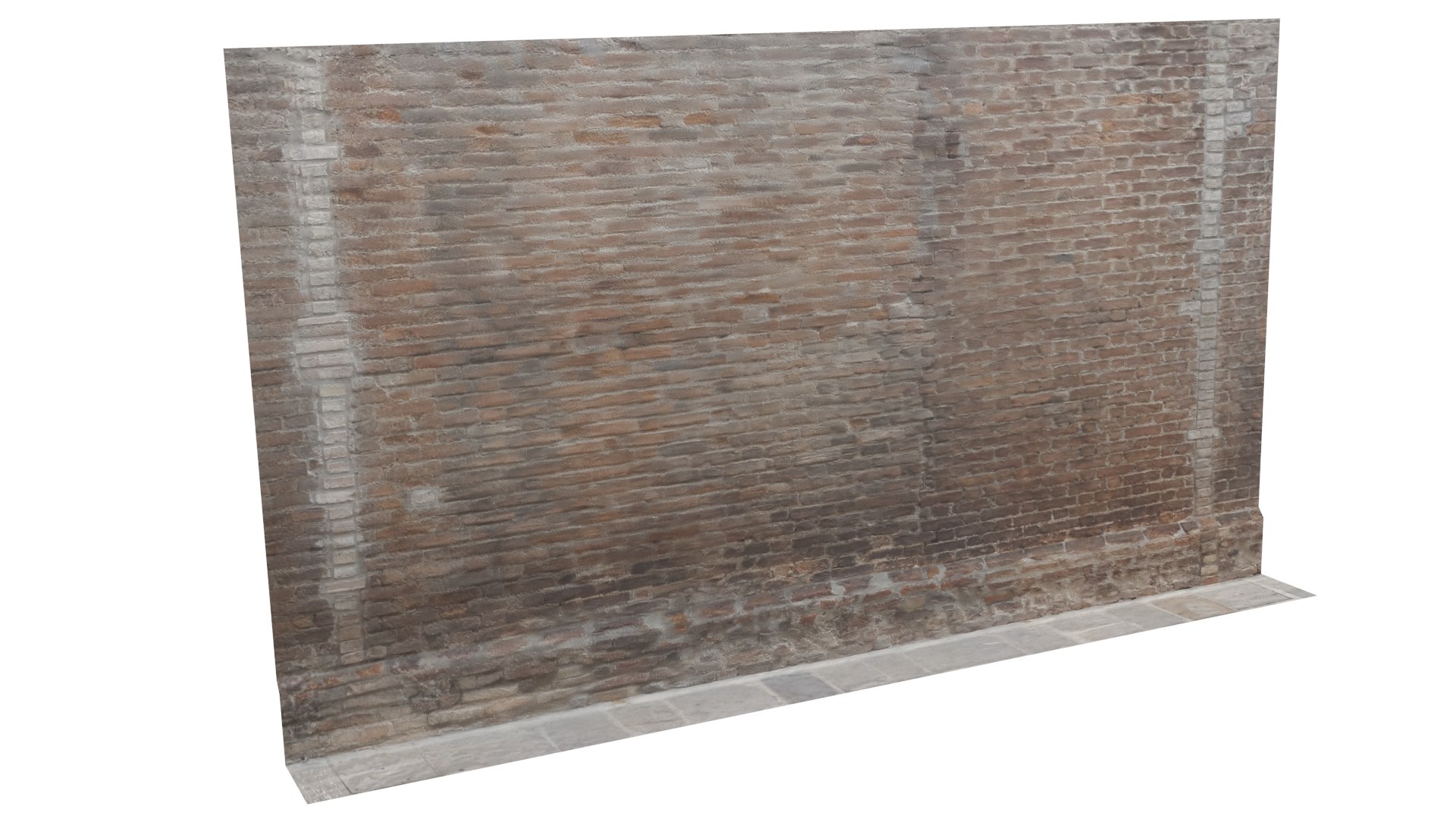 3D Rusty Wall - TurboSquid 1611408