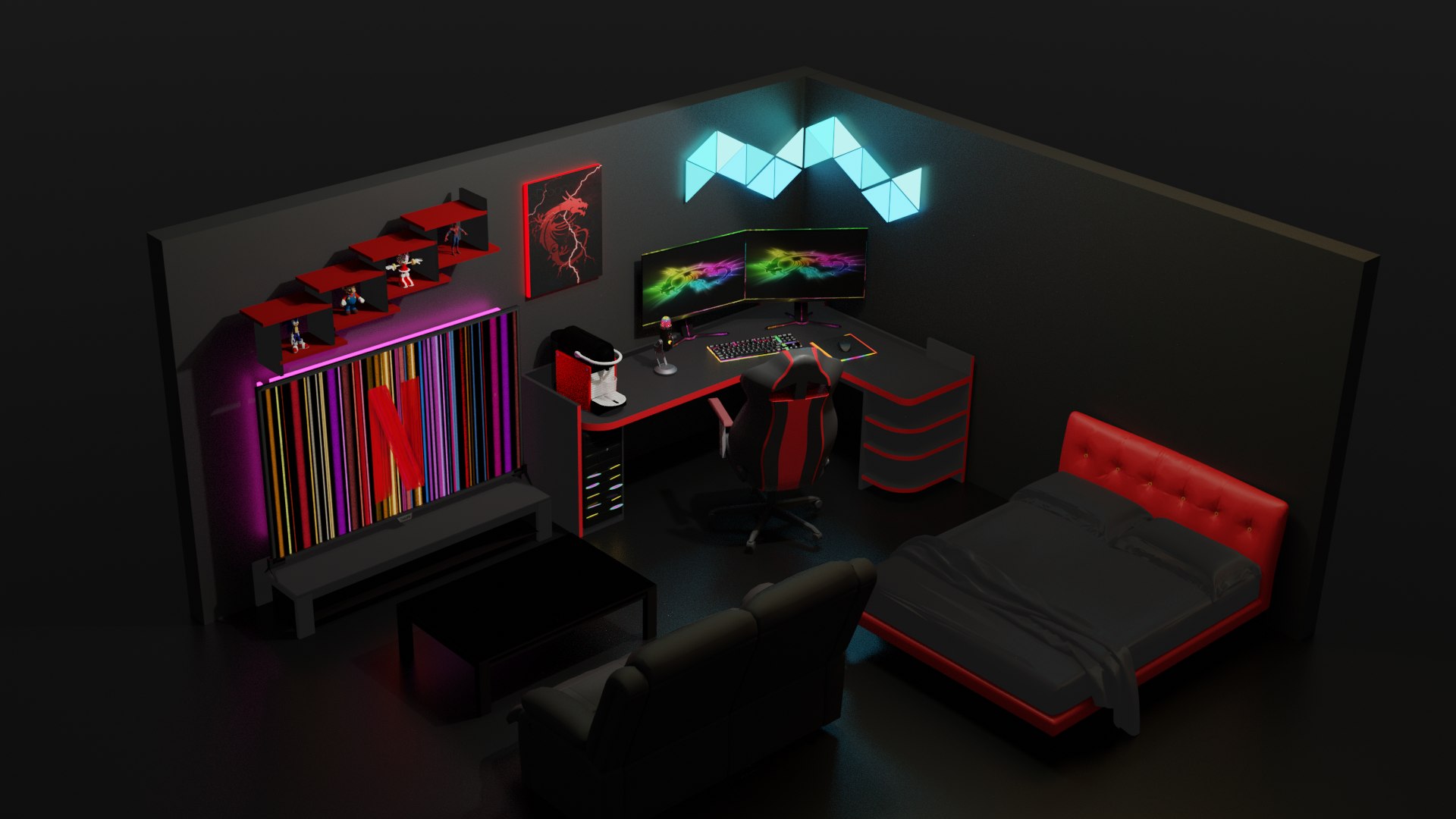 3D Model Room - TurboSquid 1841028