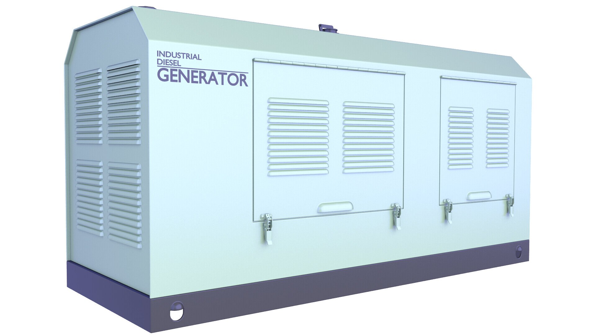 3D Model Old Power Diesel Generator 11 - TurboSquid 1980024