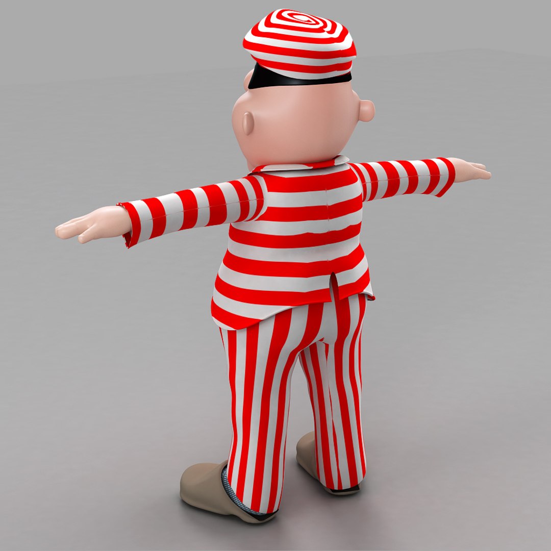 Body Prisoner 3d Model