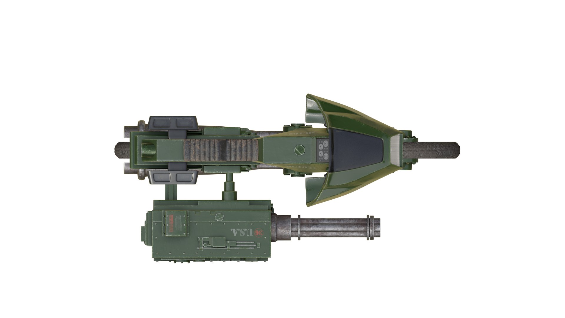 3D GI Joe RAM Motorcycle - TurboSquid 1760321