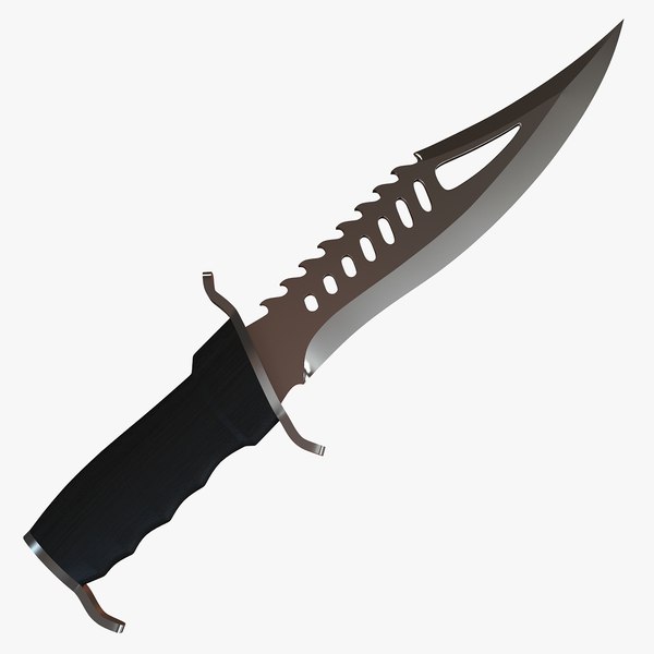 3d 3ds bowie knife