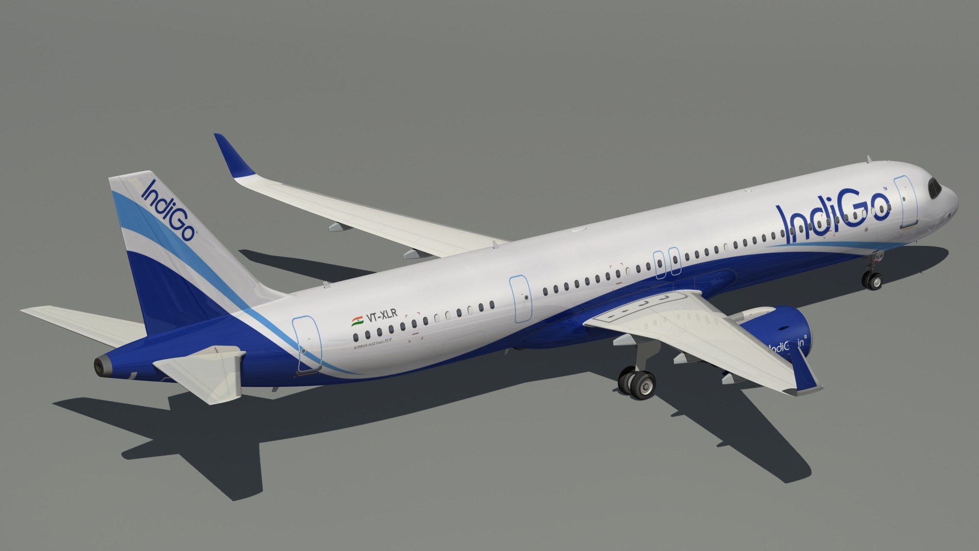 A321 Neo XLR Indigo 3D Model - TurboSquid 2154125