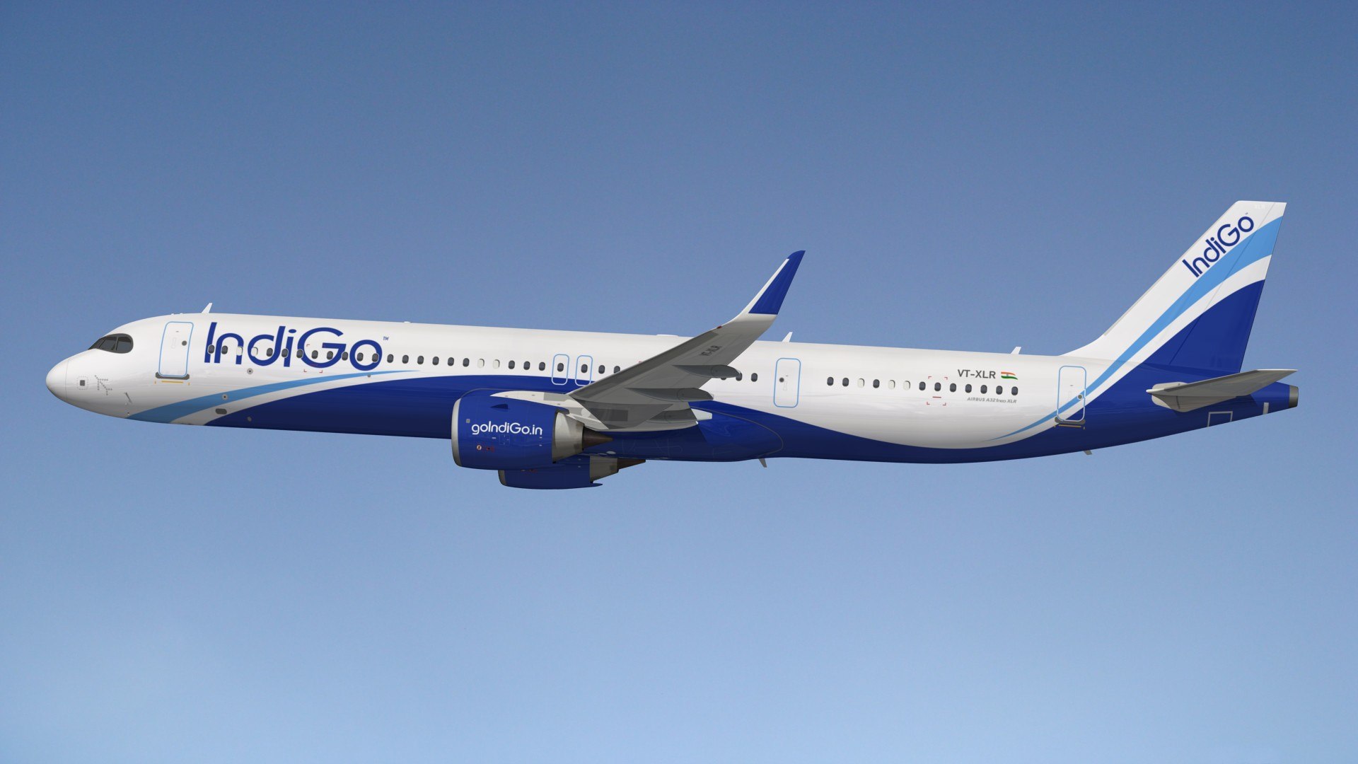 A321 Neo XLR Indigo 3D Model - TurboSquid 2154125