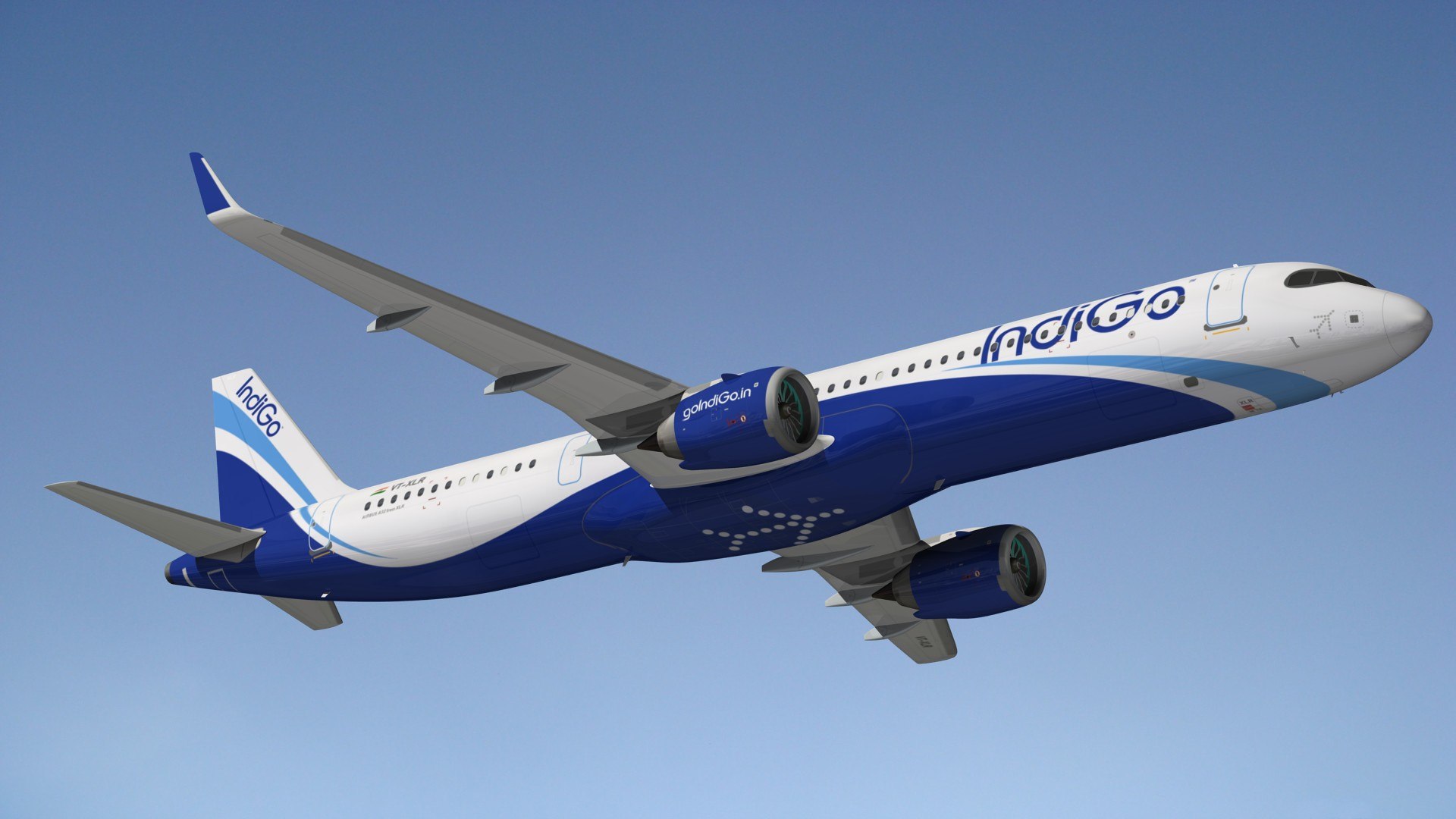 A321 Neo XLR Indigo 3D Model - TurboSquid 2154125