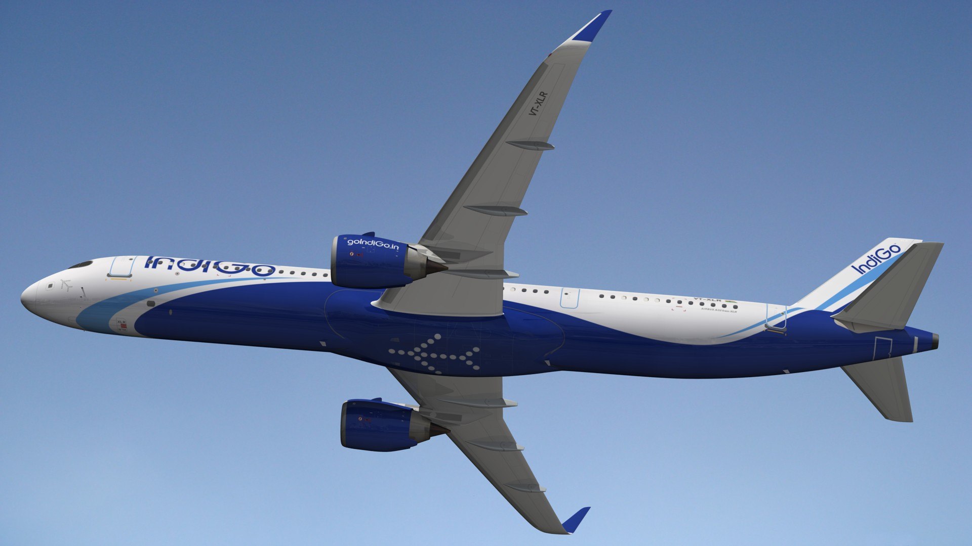 A321 Neo XLR Indigo 3D Model - TurboSquid 2154125