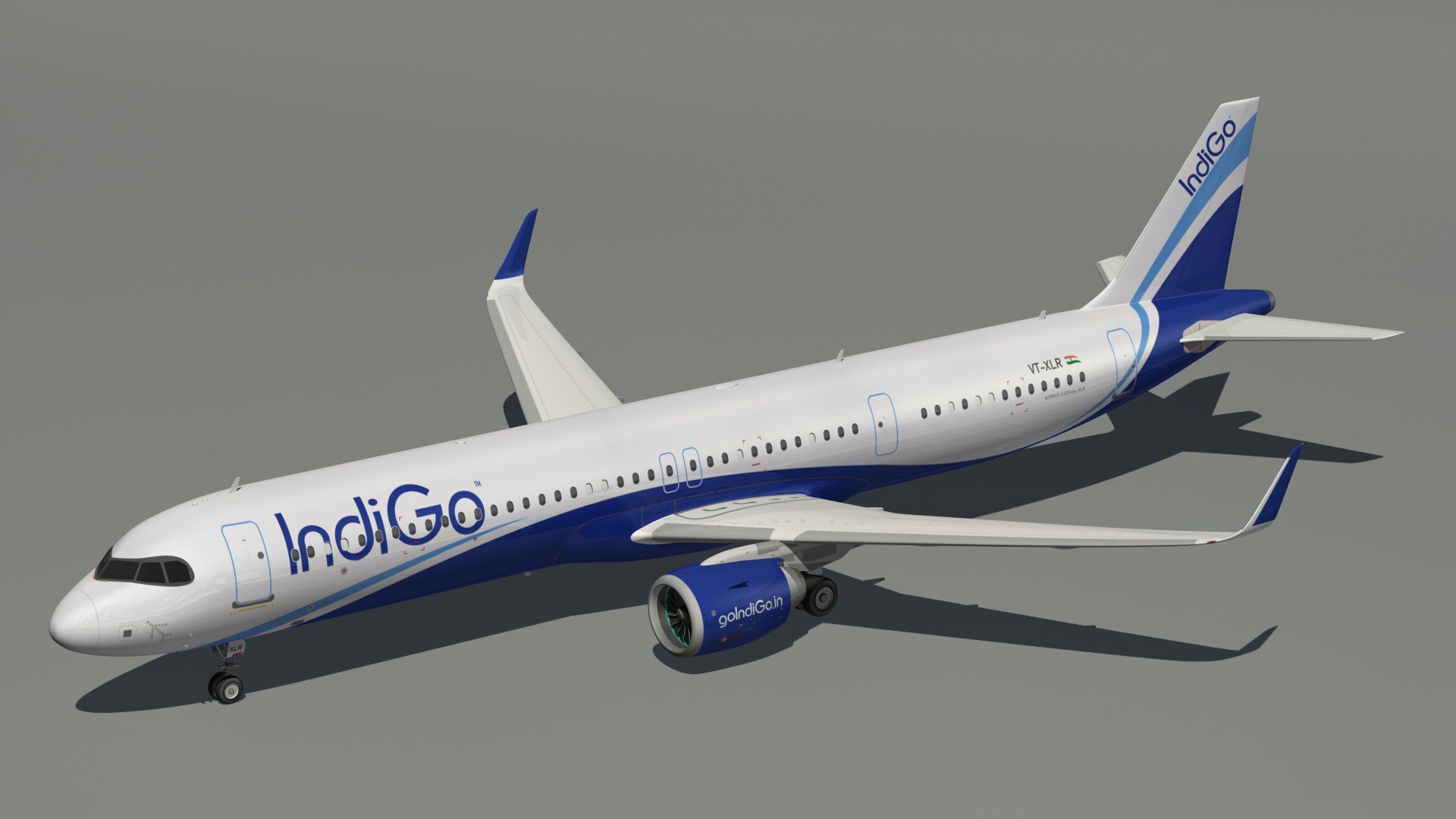 A321 Neo XLR Indigo 3D Model - TurboSquid 2154125