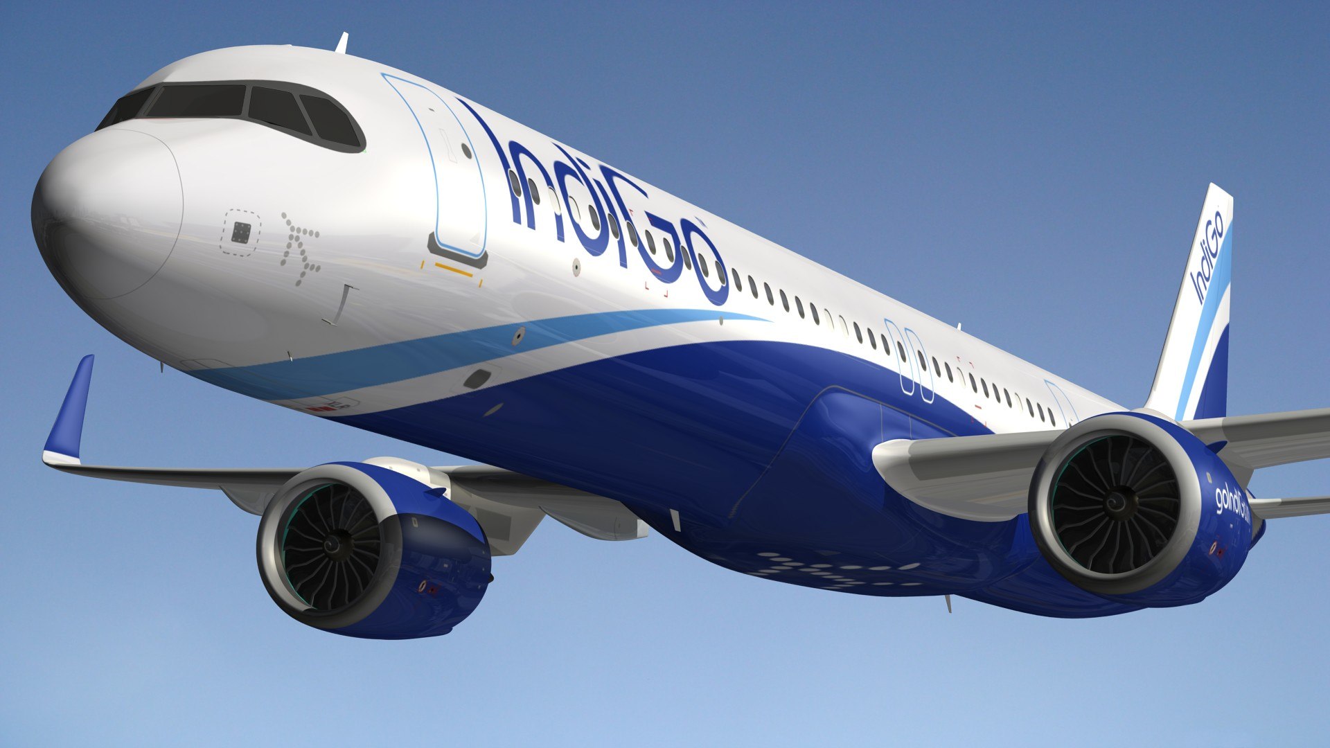 A321 Neo XLR Indigo 3D model - TurboSquid 2154125
