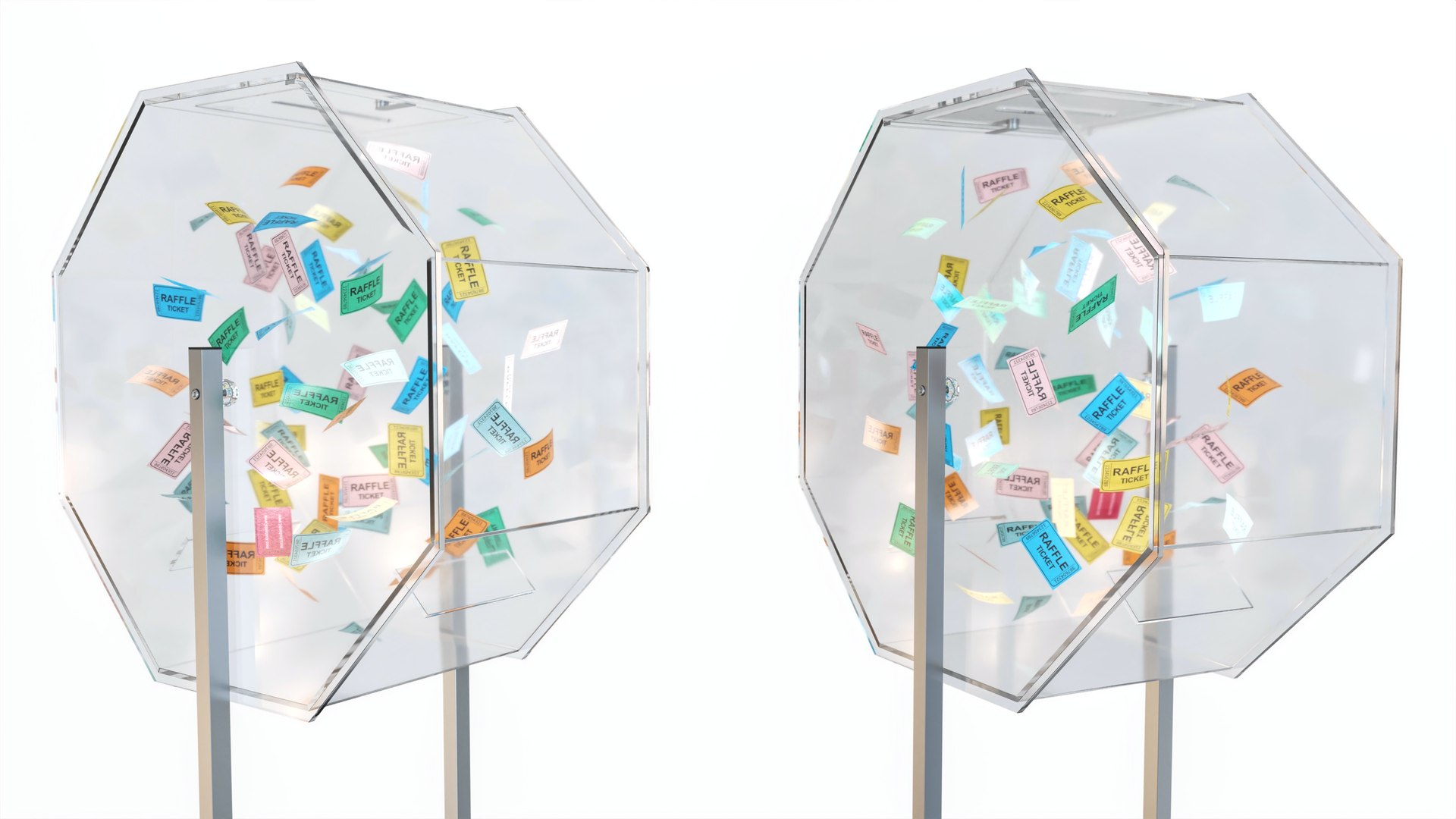 Raffle Drum Jumbo 3D Model - TurboSquid 2225097