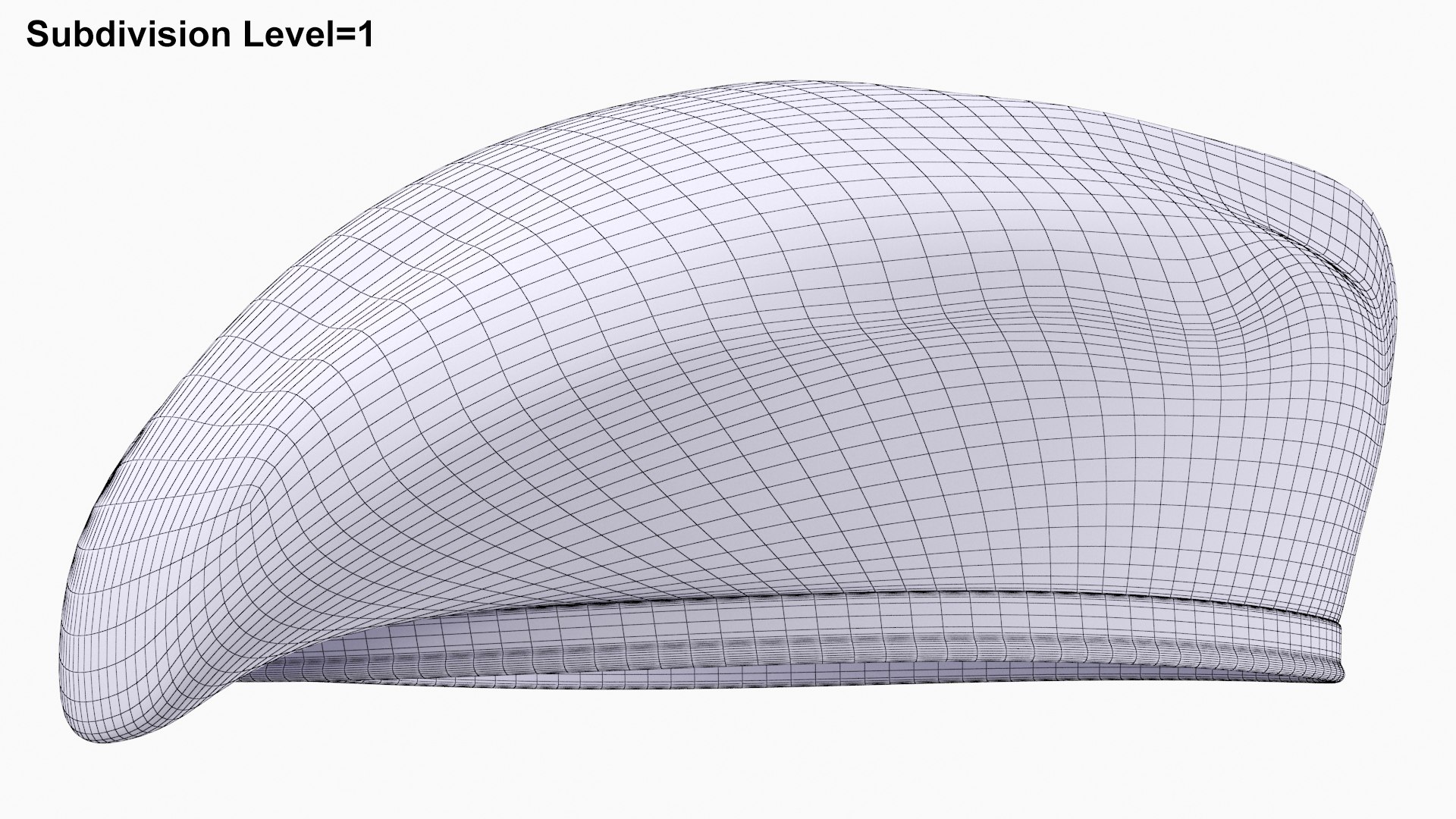 Red Military Beret 3D Model - TurboSquid 2345801