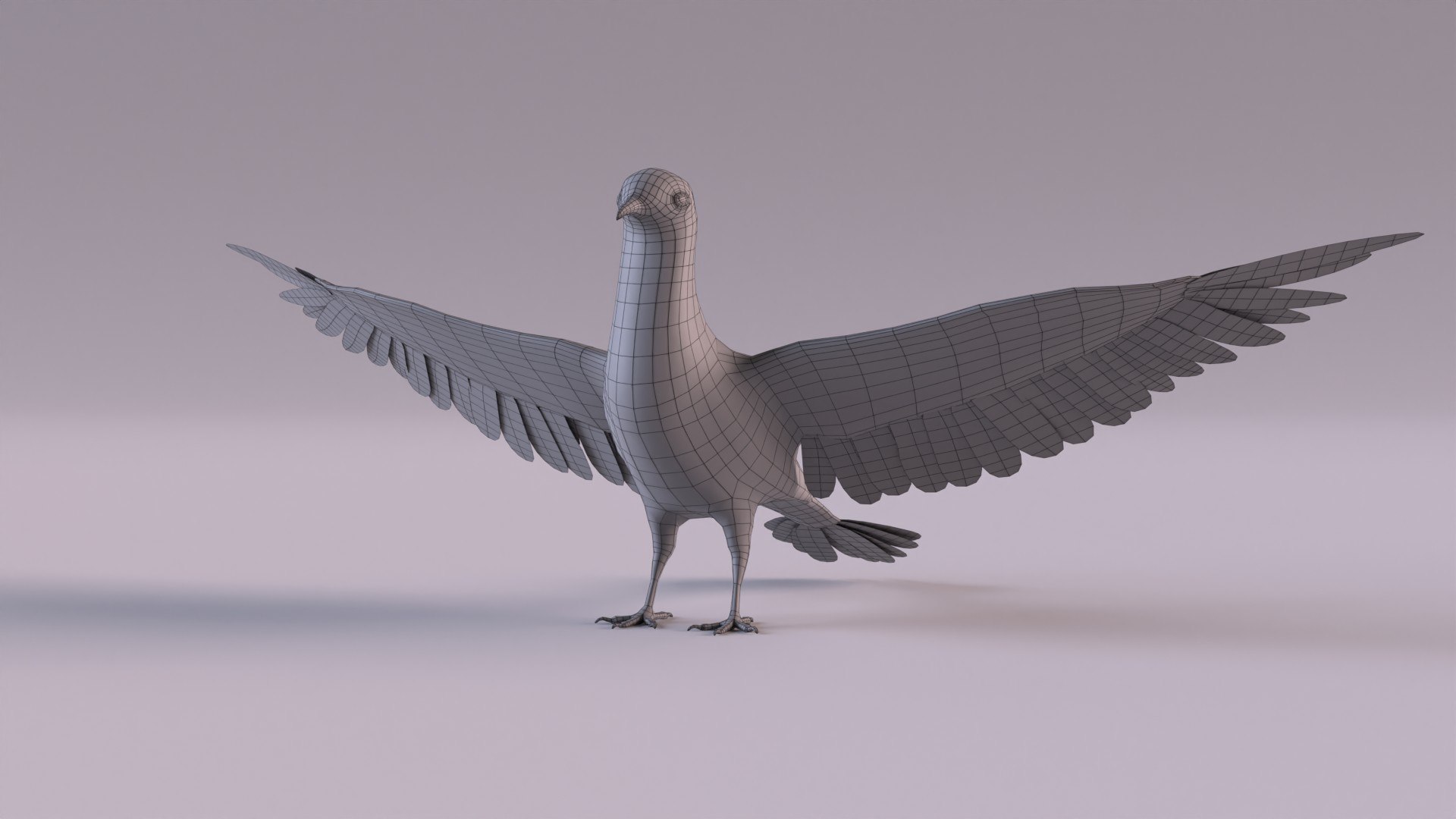 3D Model Pigeon - TurboSquid 1880162