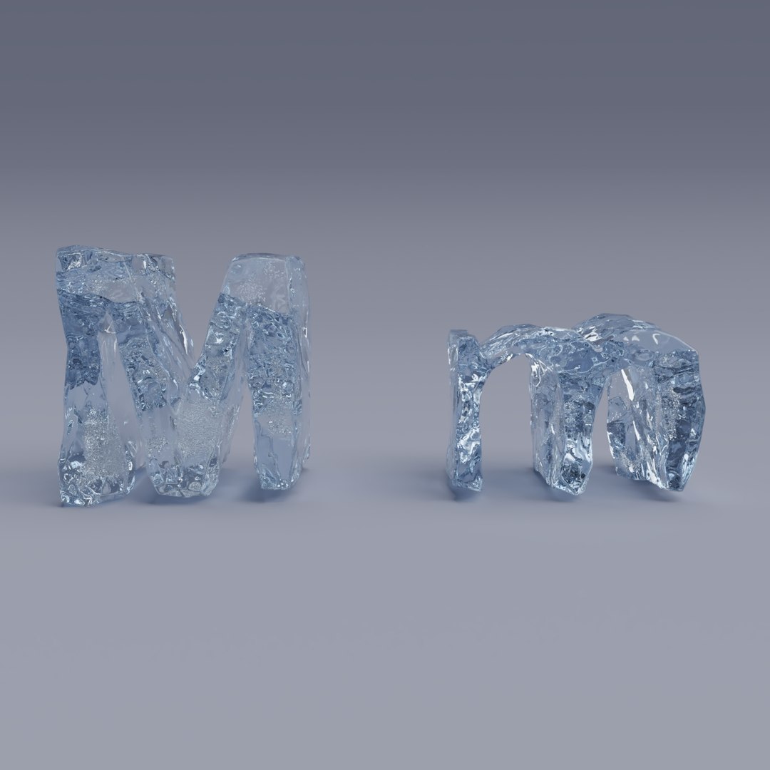 3D Letter M Model - TurboSquid 1373833