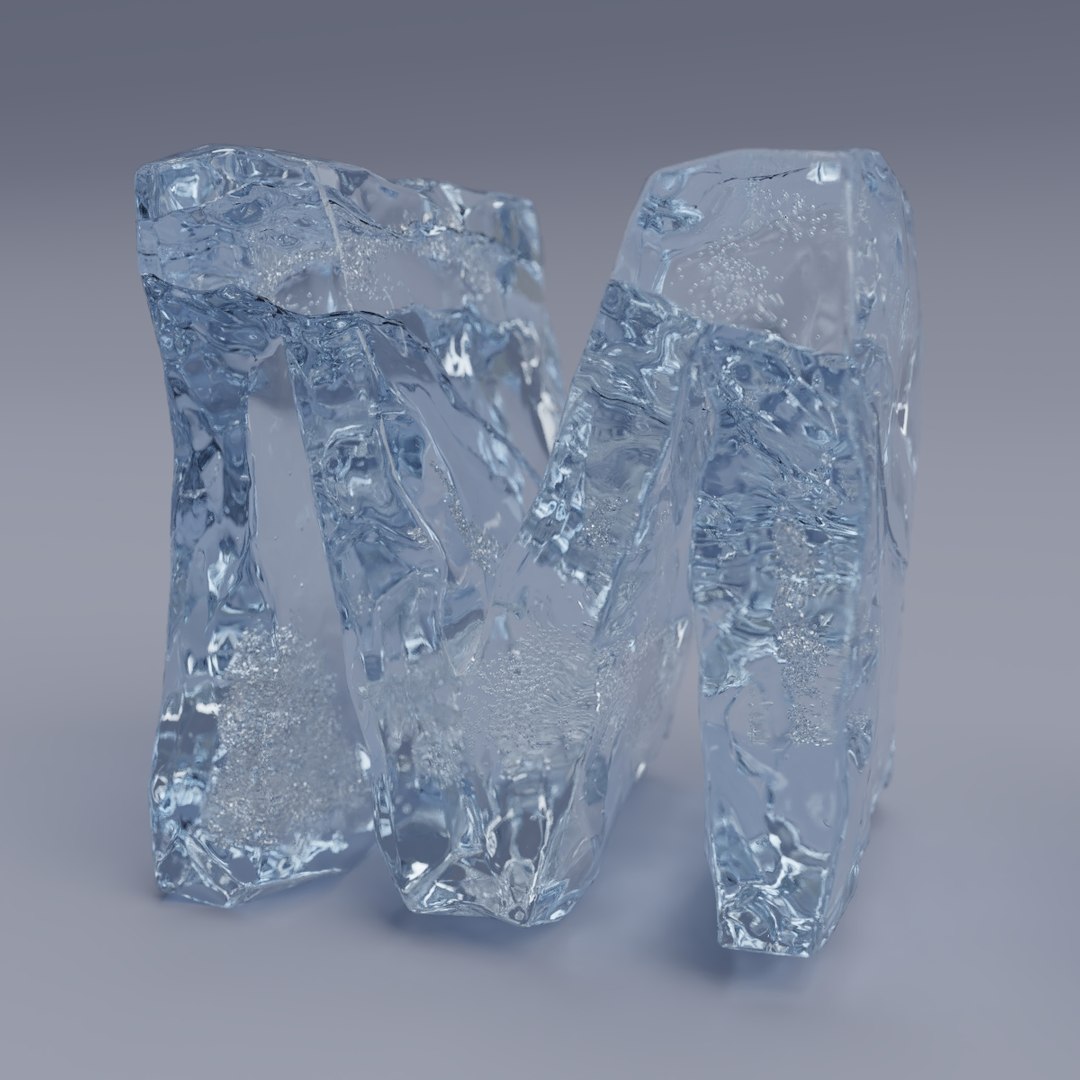 3D Letter M Model - TurboSquid 1373833