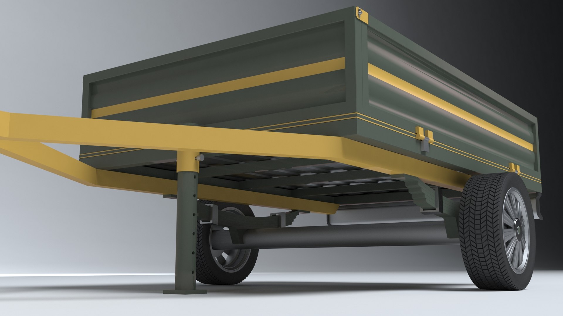 3D cargo truck model - TurboSquid 1335869