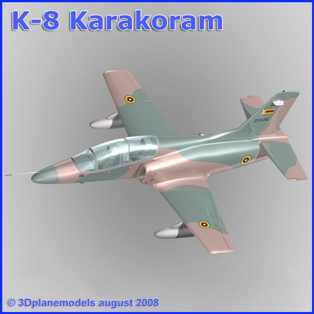 Training Jet K-8 Karakorum 3ds