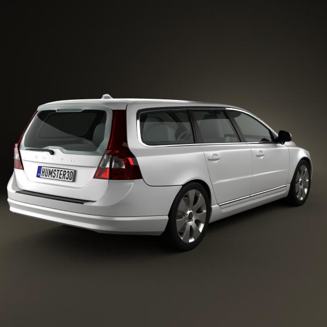 v70 2011 3d model
