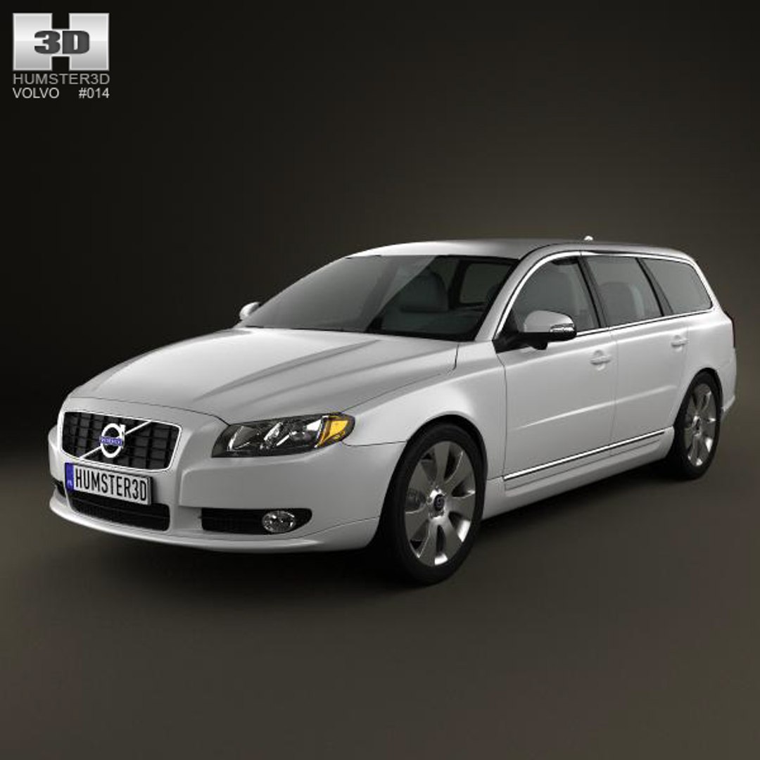 v70 2011 3d model