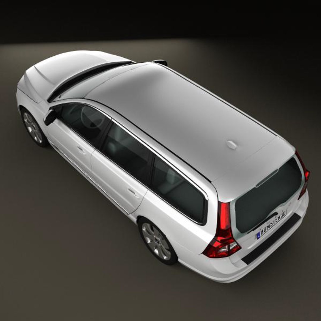 v70 2011 3d model