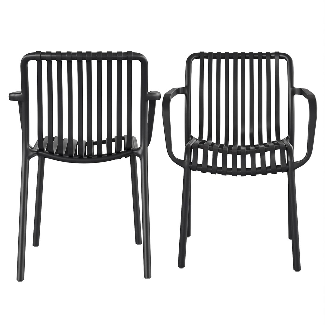 Table And Chair Tella Isabellini Model - TurboSquid 1962537