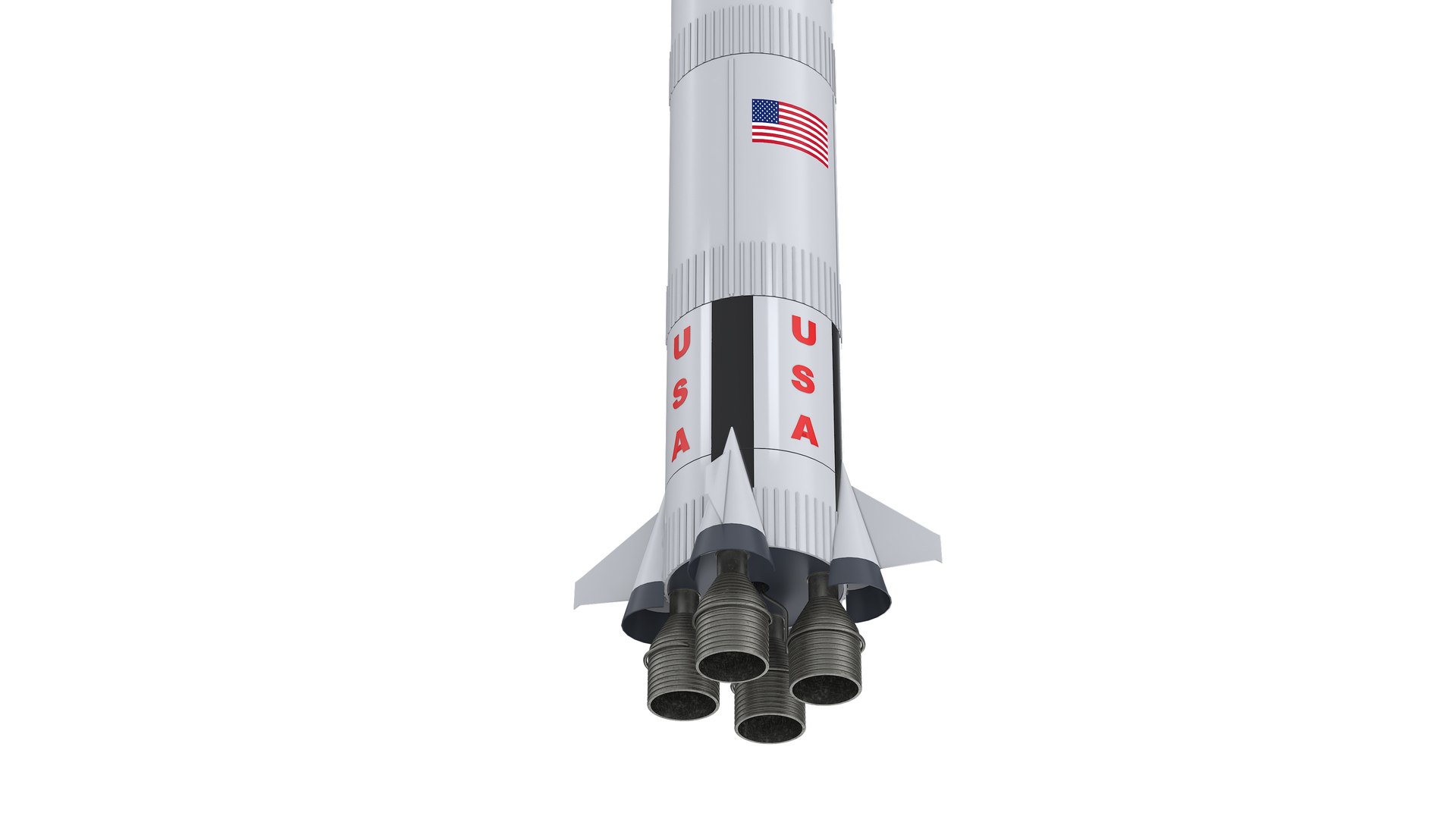 3D Super Heavy Saturn V Rocket - TurboSquid 2324559