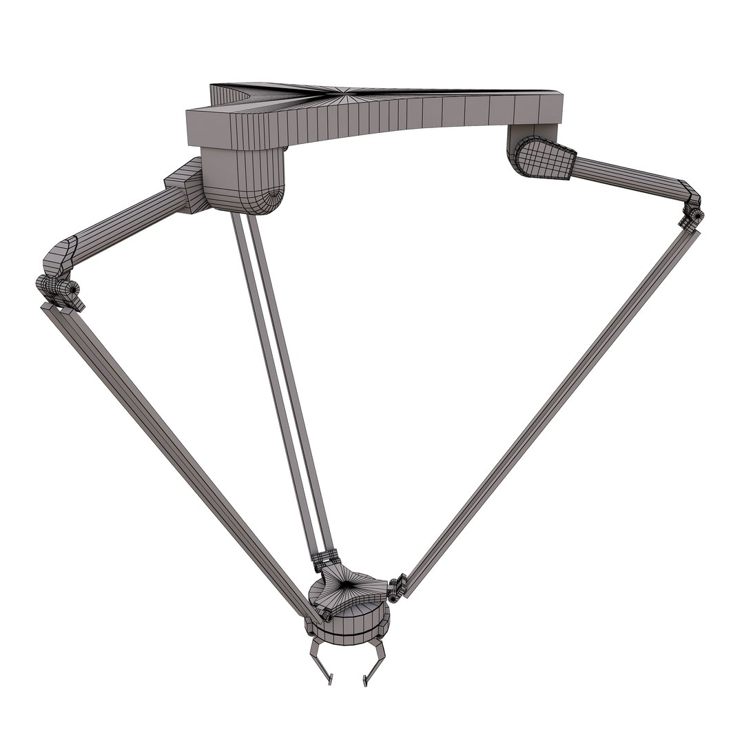 Delta Robot 3D Model - TurboSquid 1779586