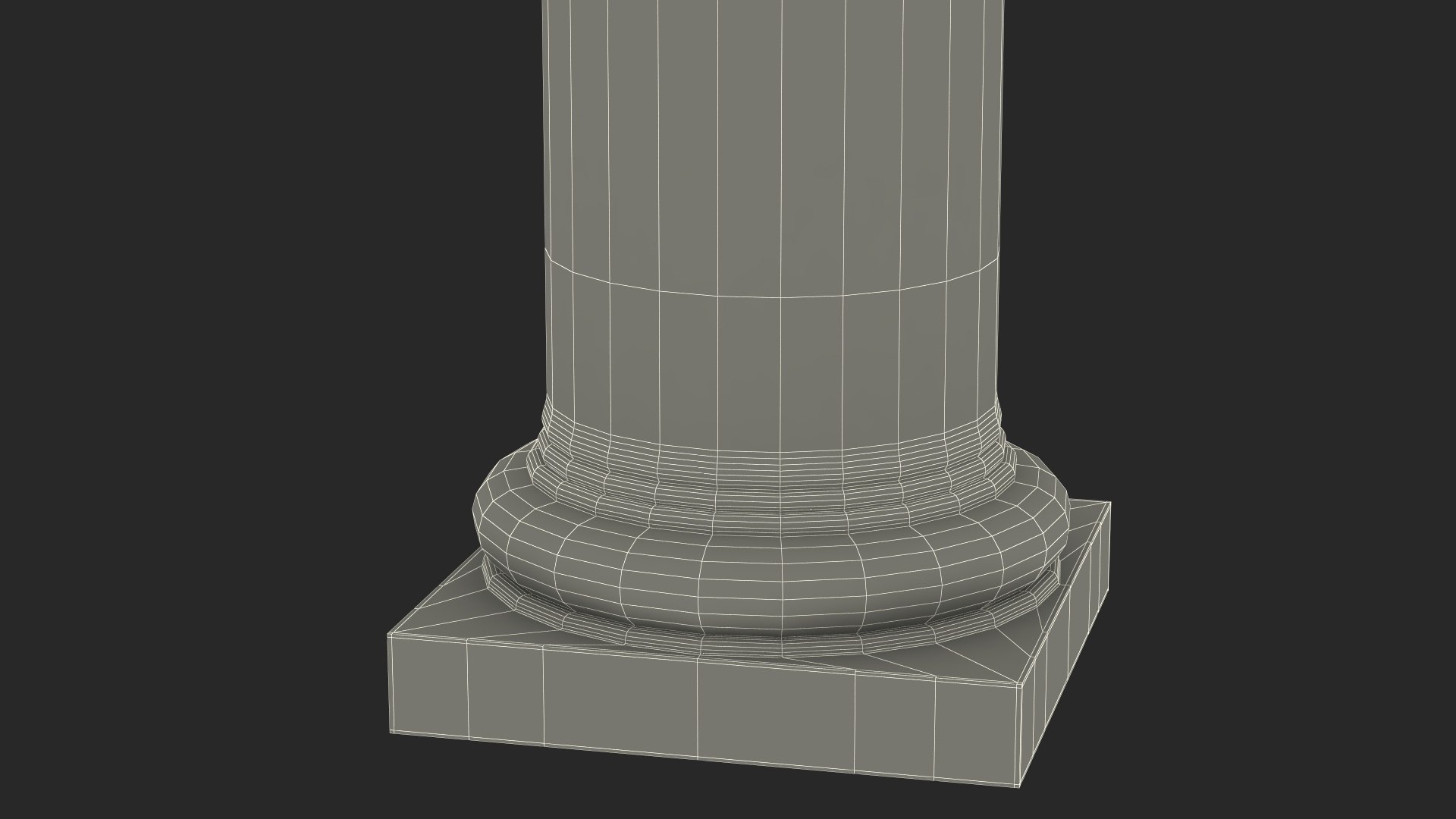 3D model Sandstone Tuscan Order Classical Column - TurboSquid 2142593