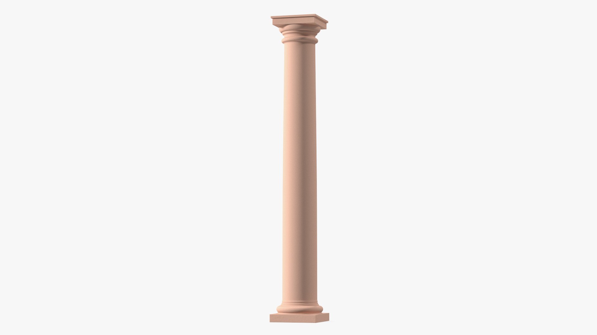 3D model Sandstone Tuscan Order Classical Column - TurboSquid 2142593