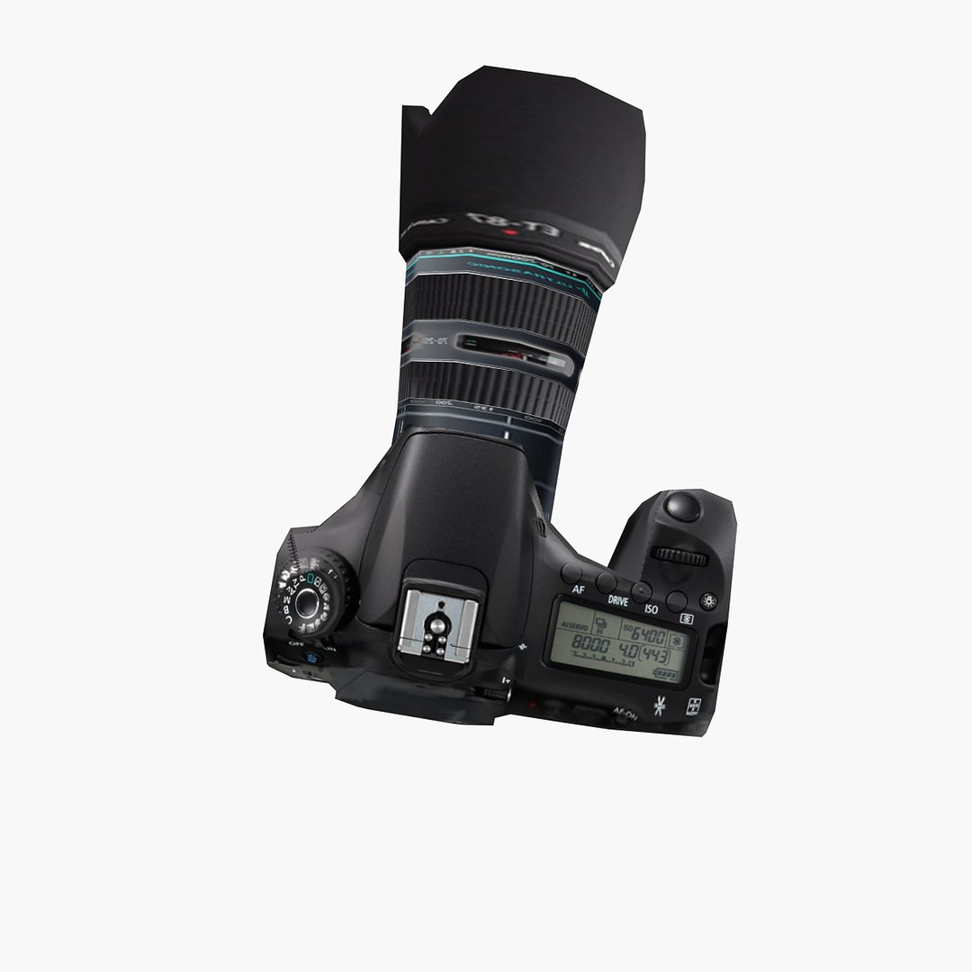 Camera Canon Cam 3d Model