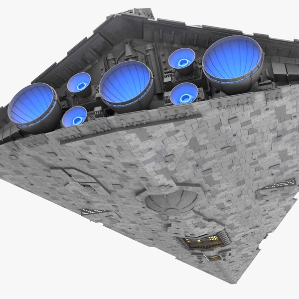 modelo 3d Destructor Estelar Imperial con Luces - TurboSquid 2212705