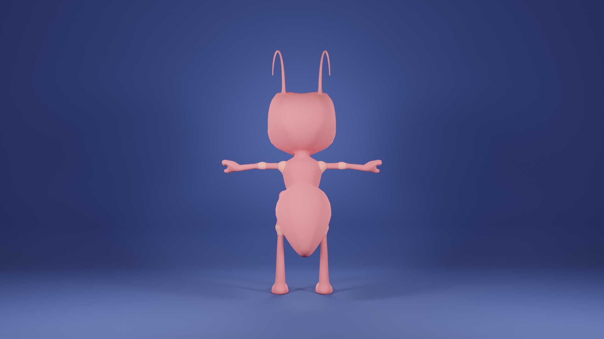 3D Cute Toon Stylized Ant Green Blue Red - TurboSquid 1883225