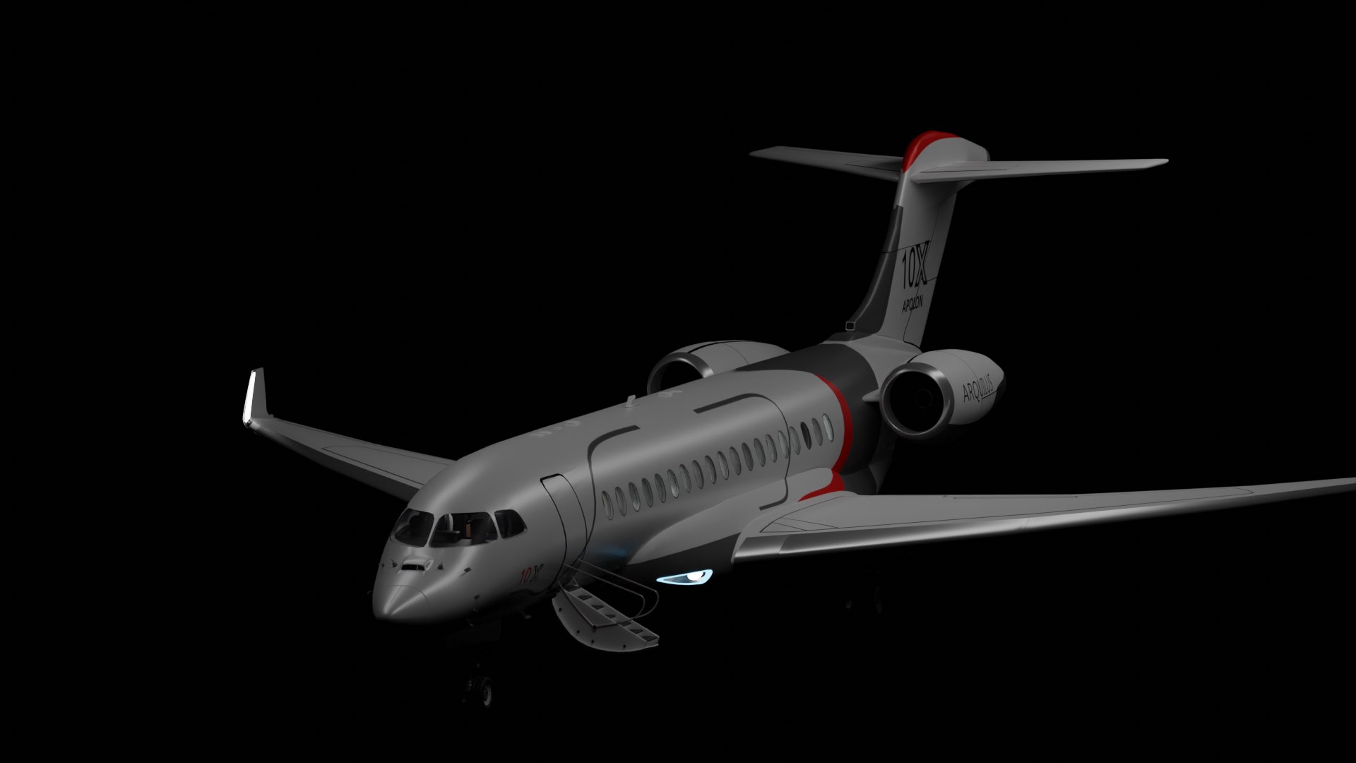 3D Dassault Falcon 10X 3D Model Interior Model - TurboSquid 2204897