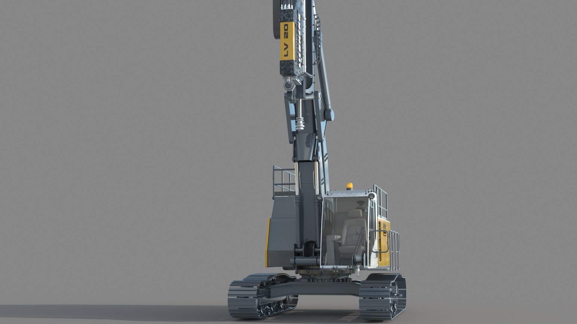 Liebherr LRB 18 Piling And Drilling Rig 3D Model - TurboSquid 1984044