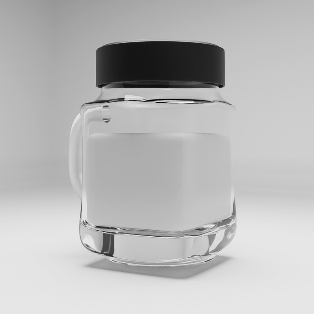 Glass Jar 3D Model - TurboSquid 2242747