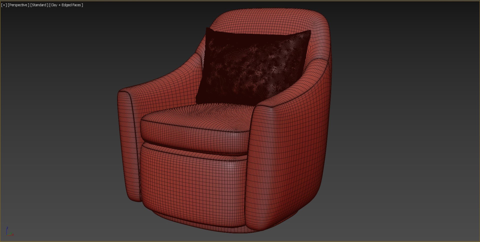Dallas Swivel Chair 3D Model - TurboSquid 2191136