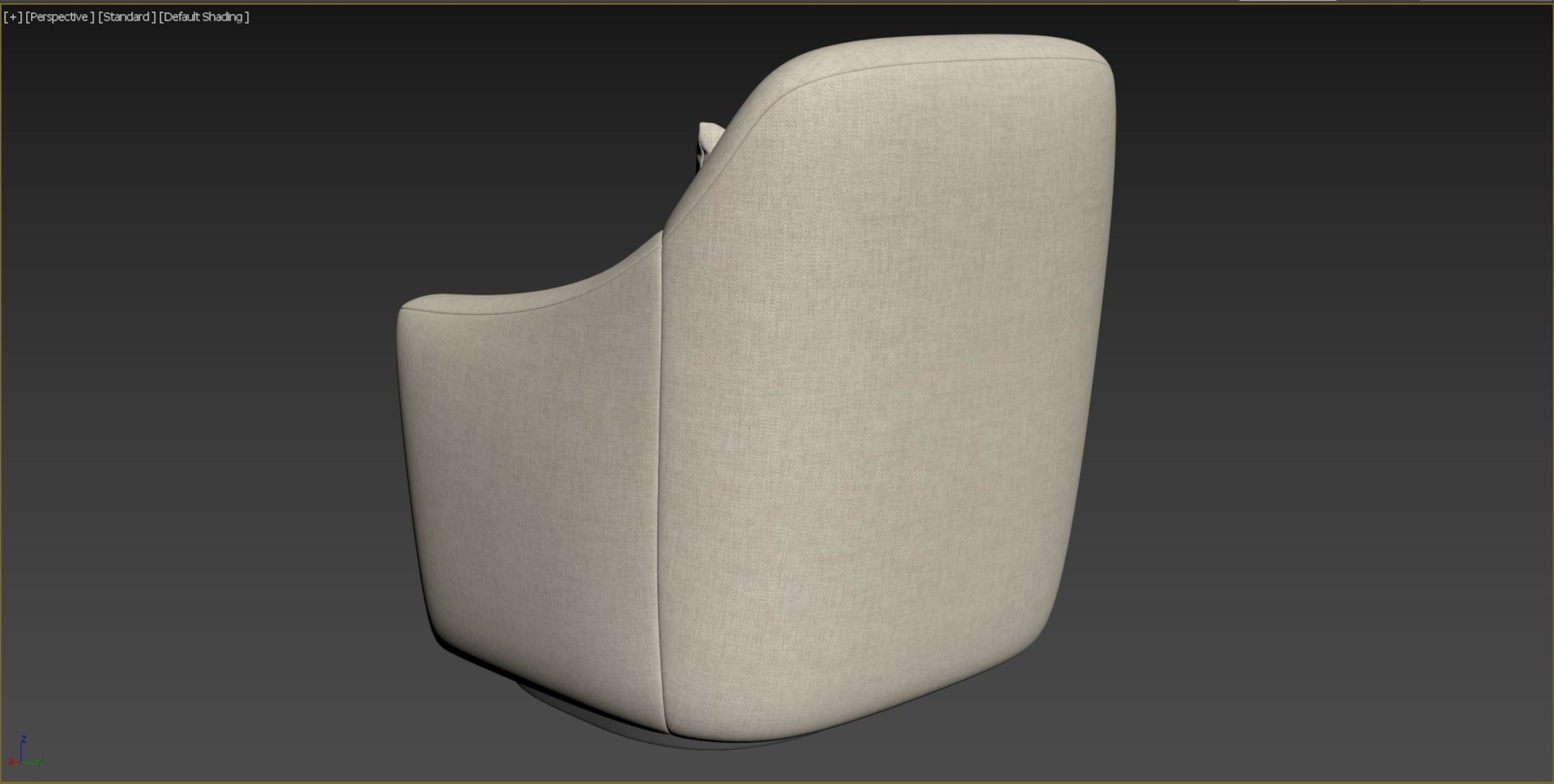 Dallas Swivel Chair 3D Model - TurboSquid 2191136