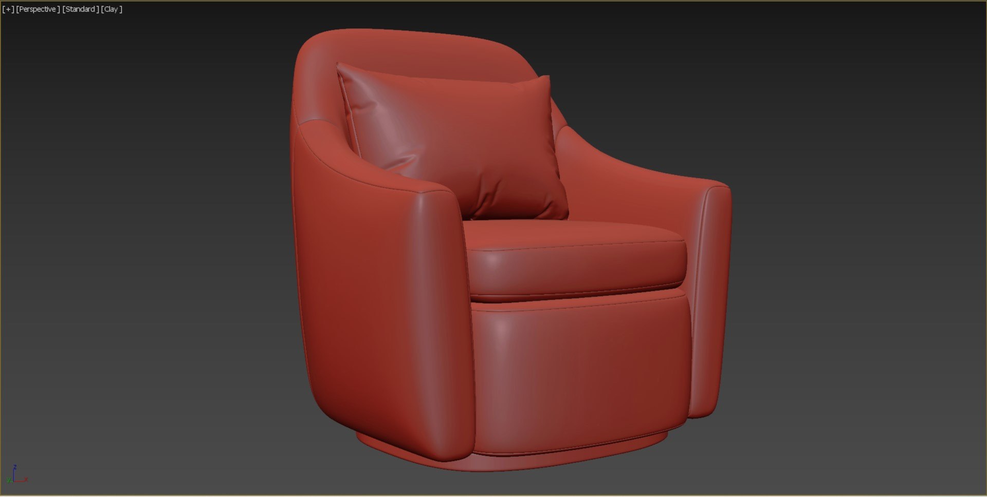 Dallas Swivel Chair 3D Model - TurboSquid 2191136