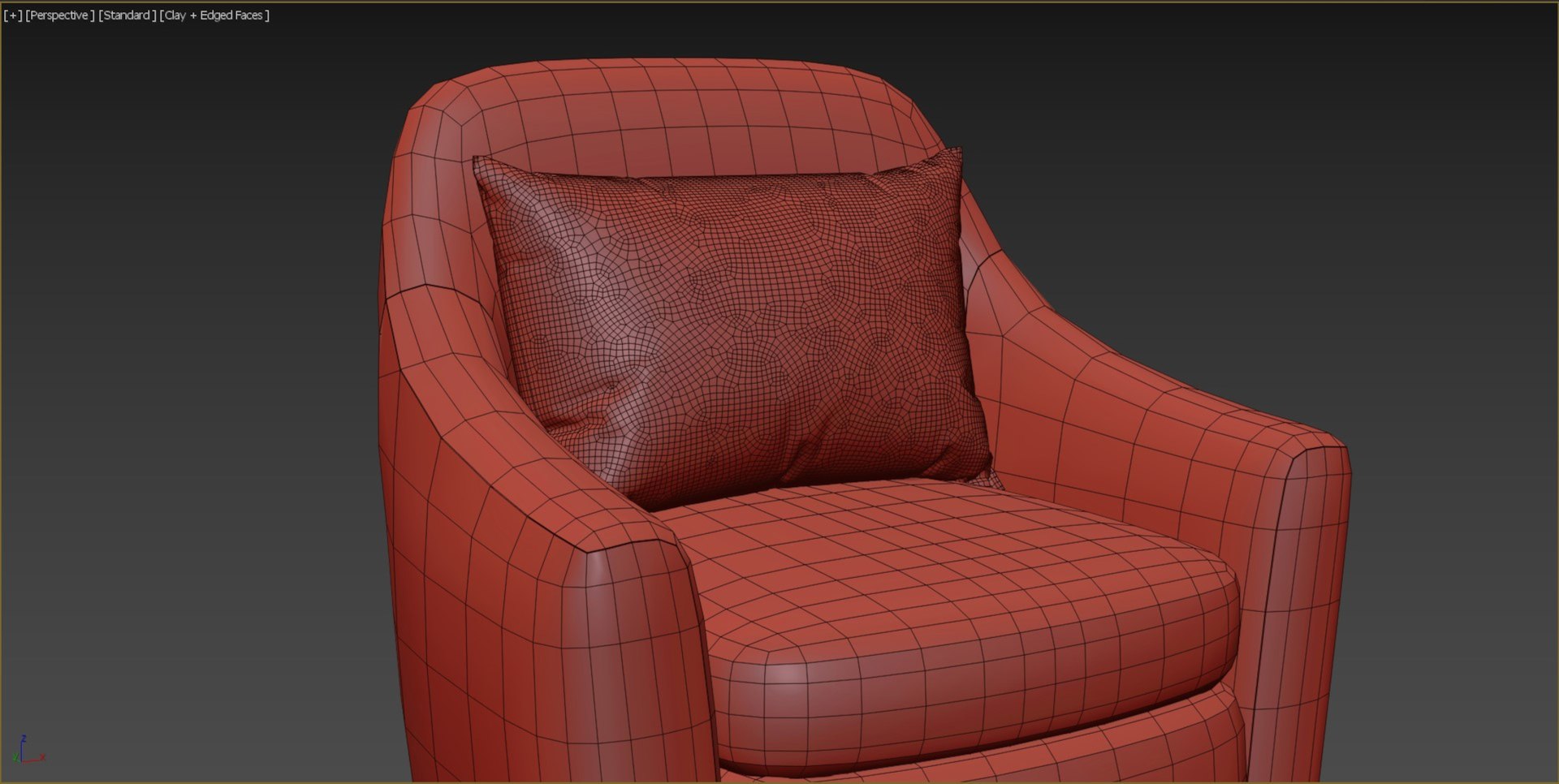 Dallas Swivel Chair 3D Model - TurboSquid 2191136