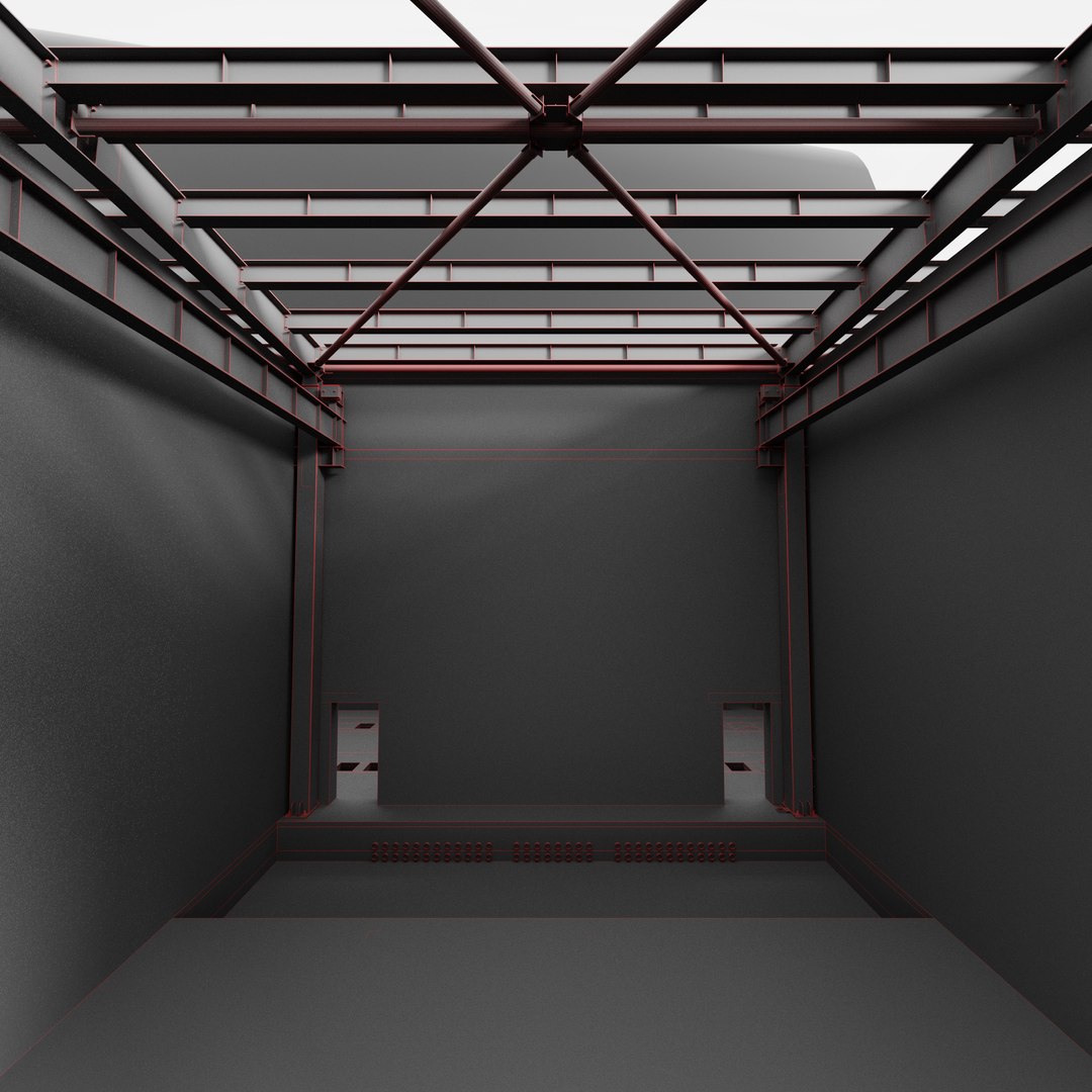 3D Metal Building Model - TurboSquid 2281350