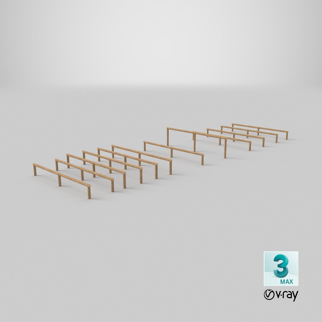 3D Model Low Training Obstacles - TurboSquid 2235618